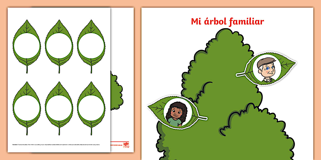 Actividad: Mi árbol genealógico | Recursos Educativos Twinkl