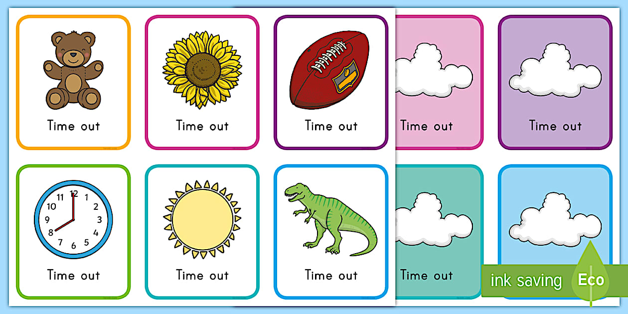 Time Out Cards (teacher made) - Twinkl