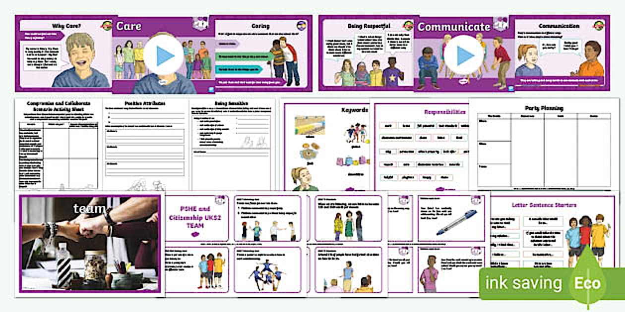 PSHE: UKS2 TEAM - Unit Pack (teacher made) - Twinkl