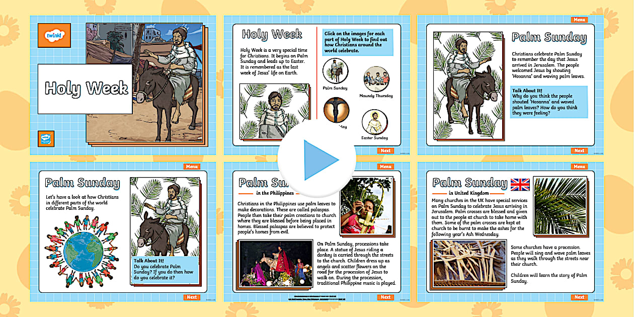 KS2 Holy Week PowerPoint (creat de profesori) - Twinkl