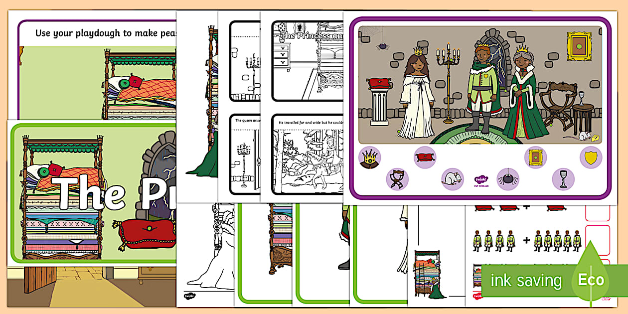Childminder The Princess and the Pea EYFS Resource Pack