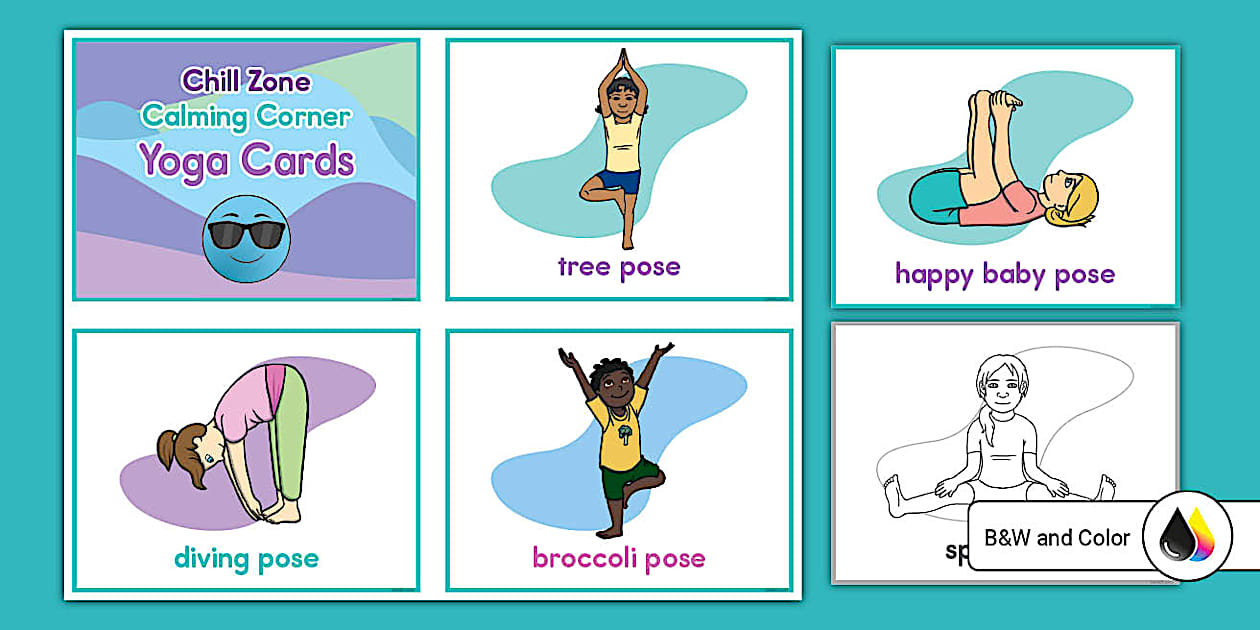 Yoga Pose Cards | Prekindergarten Resource | Twinkl USA