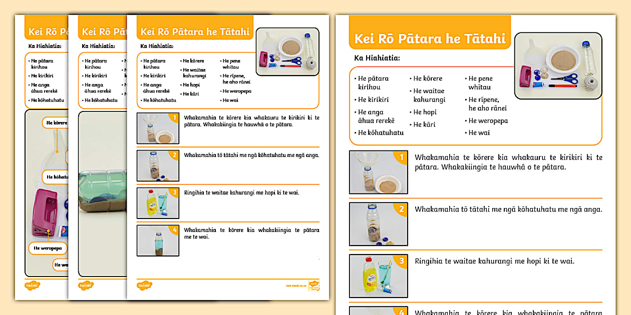 Kei Rō Patara he Tātahi - He Mahi Toi (teacher made)