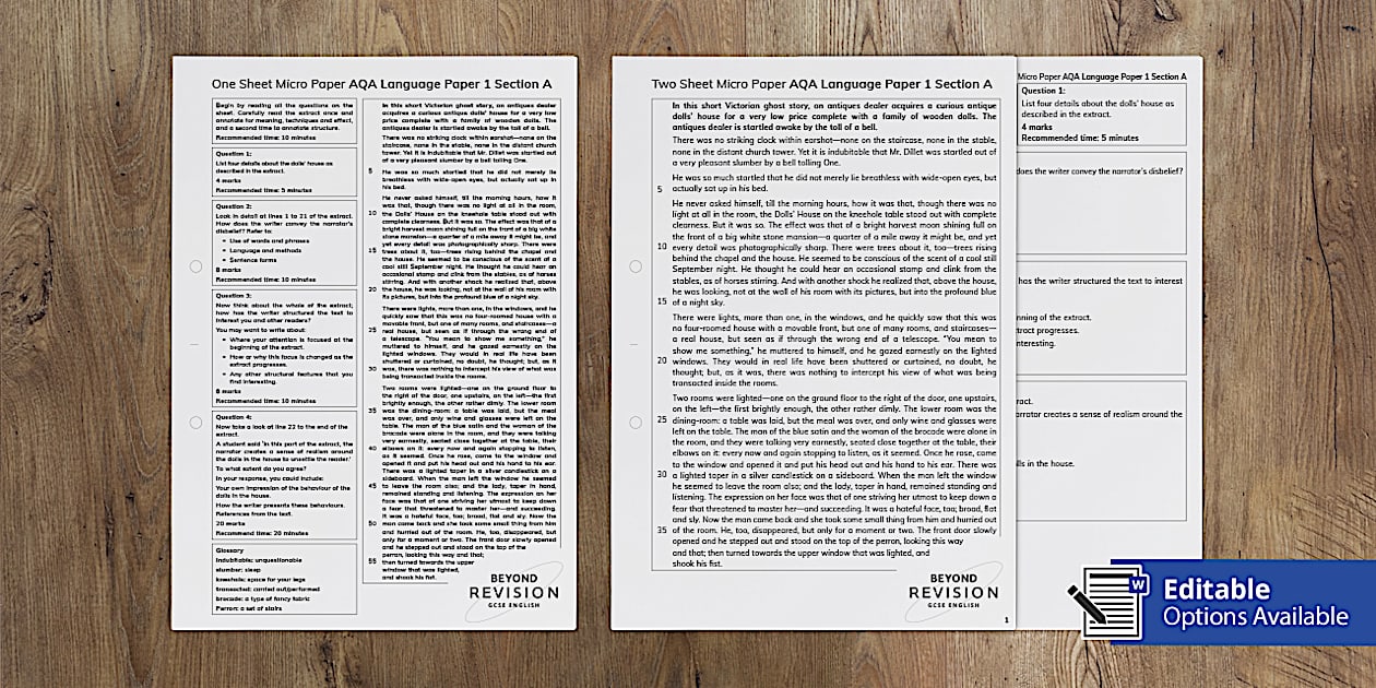 One Sheet Micro Paper | The Haunted Dolls' House | Beyond