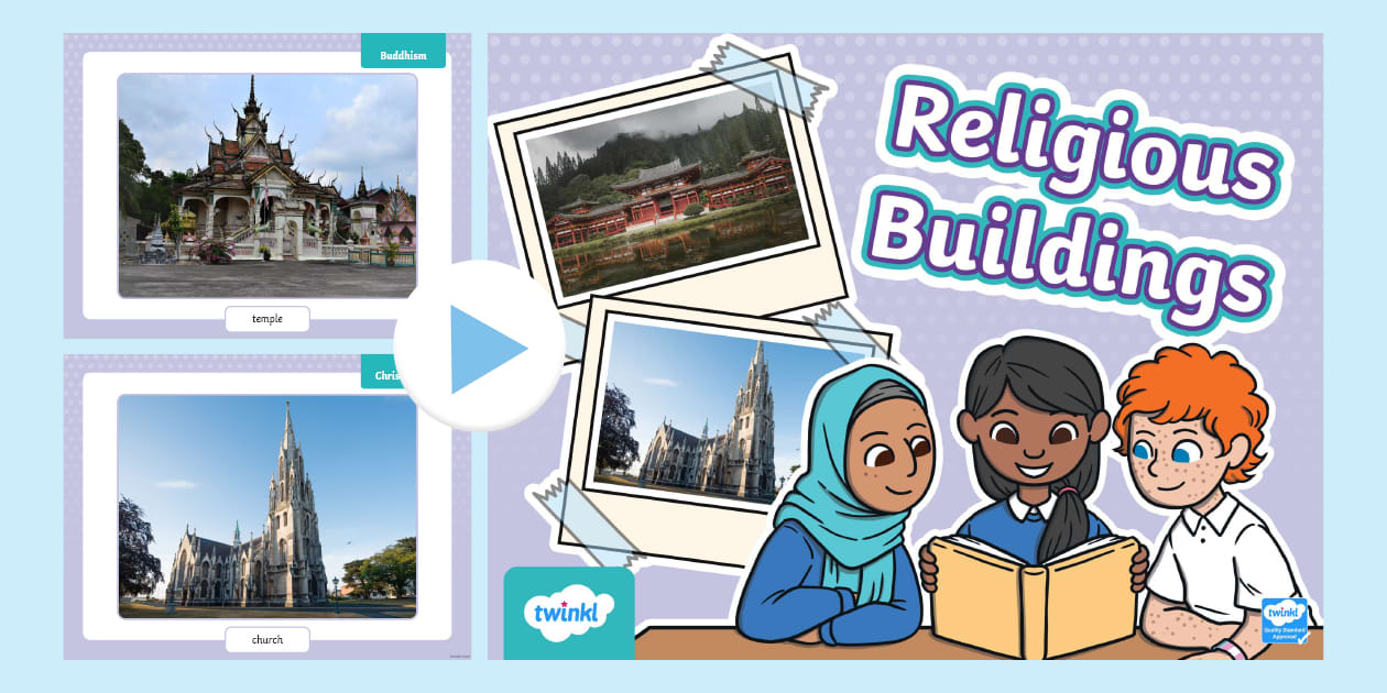 Religious Buildings Photo PowerPoint - RE (teacher made)