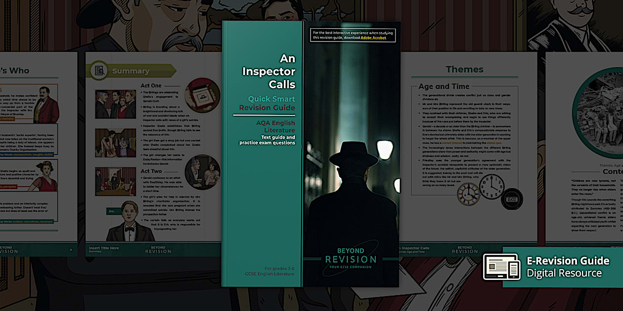 An Inspector Calls Study Guide (Lower-Ability) | Beyond