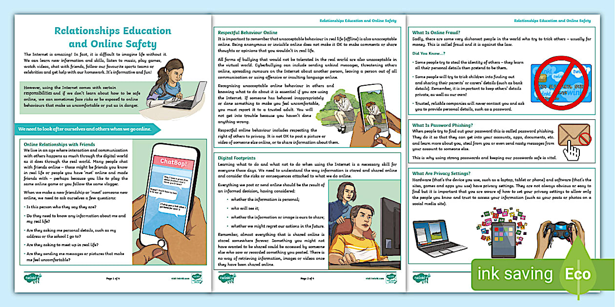 Relationships Education and Online Safety - Parent and Carer ...