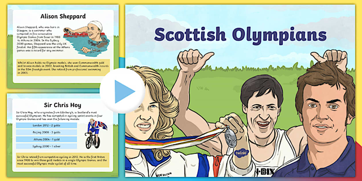 Scottish Olympians PowerPoint-Scottish (teacher made)