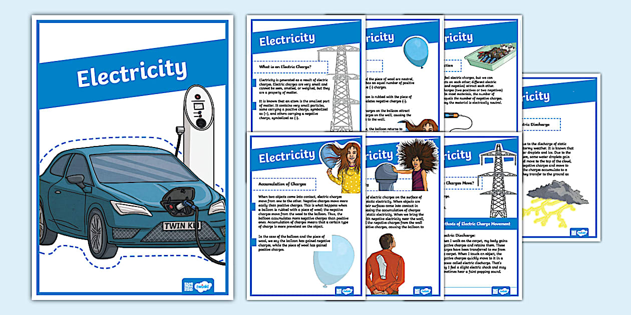Electricity Poster (teacher made) - Twinkl