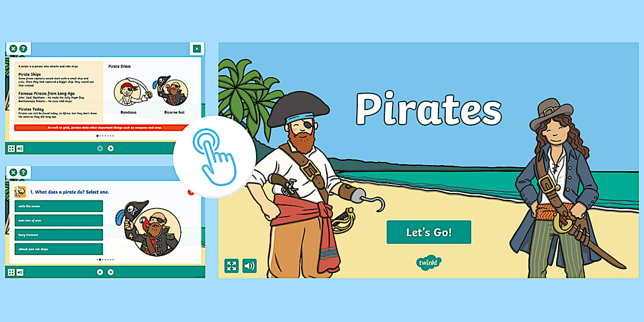 Multiple Choice Pirates Reading Comprehension | Twinkl Go!