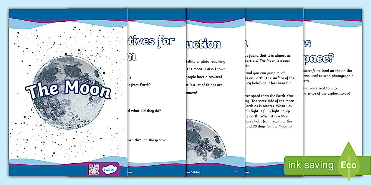 The Moon (teacher made) - Twinkl