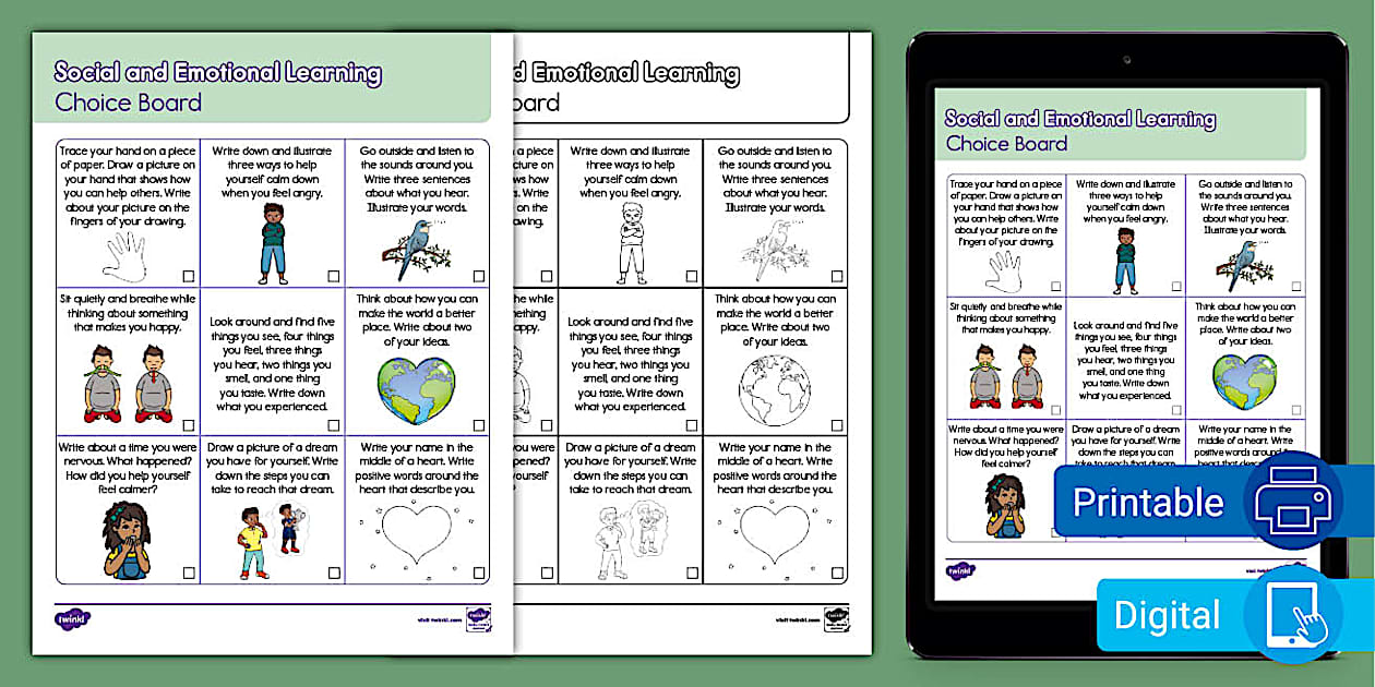 2nd Grade Social and Emotional Learning Activities pdf