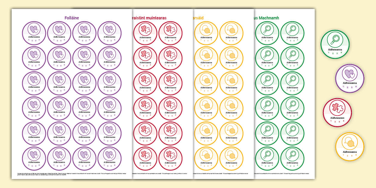 Greamáin (teacher made) - Twinkl