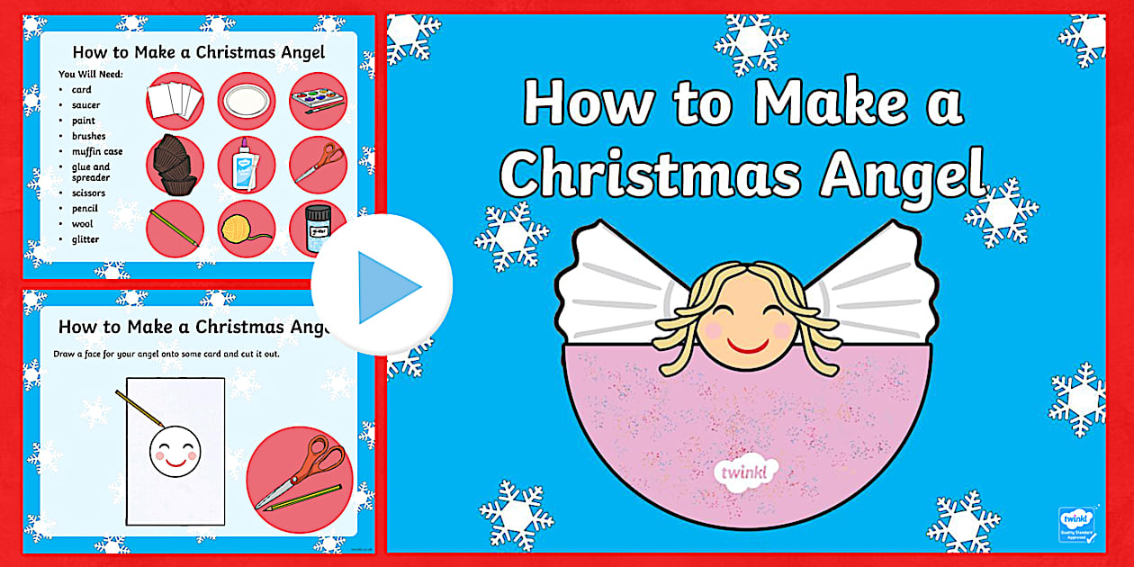 Christmas Angel Craft Activity | Christmas Craft Activity