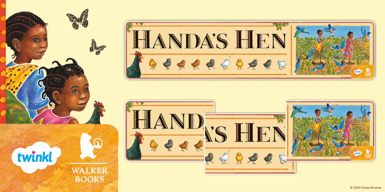 FREE! - Handa's Hen: Display Banner (teacher made) - Twinkl