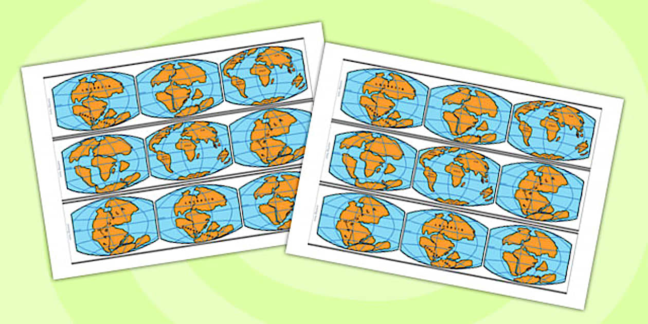 Geography Display Borders - Twinkl