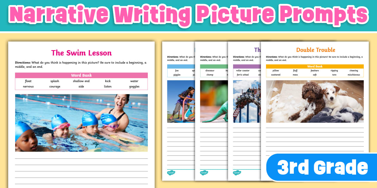 Third Grade Narrative Writing Picture Prompts