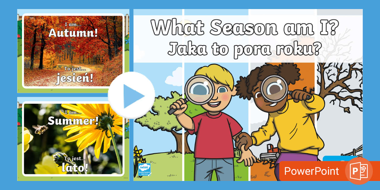 Jaka to pora roku? | Nauka angielskiego | PowerPoint