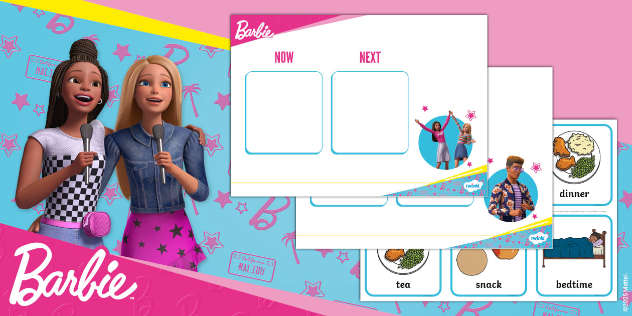 Barbie: Now and Next Board for Home