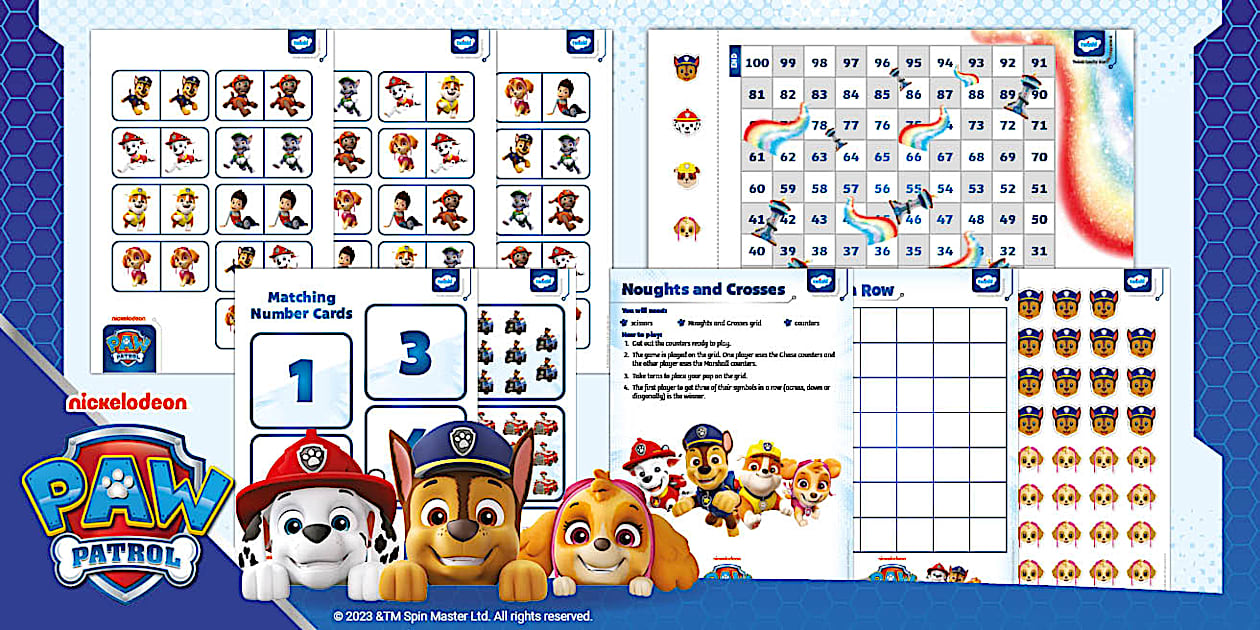 FREE! - PAW Patrol Activity Pack | Fun and Games | Paramount