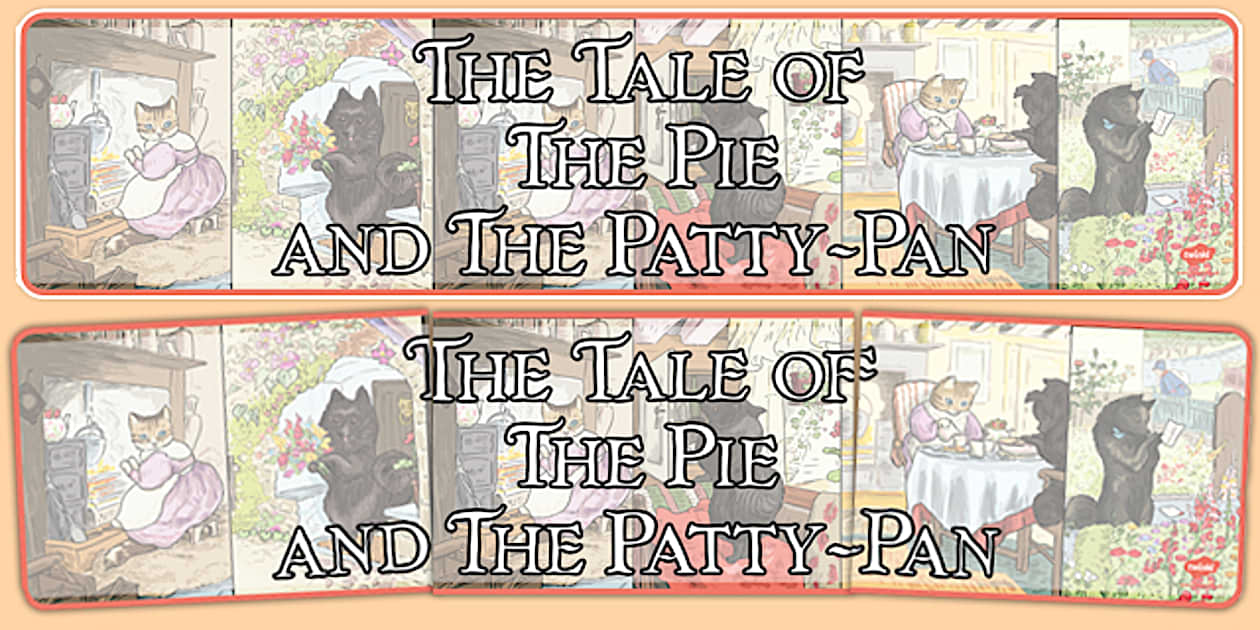 Beatrix Potter - The Tale of the Pie and the Patty Pan Display Banner