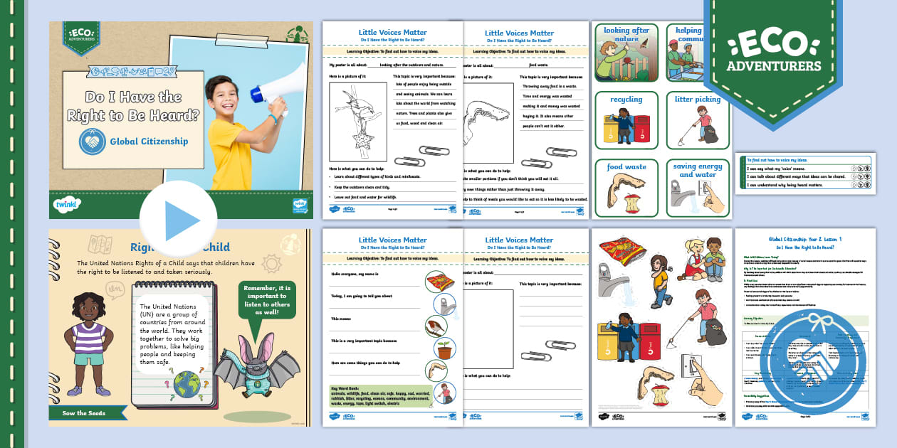 Year 2 Global Citizenship Lesson Pack