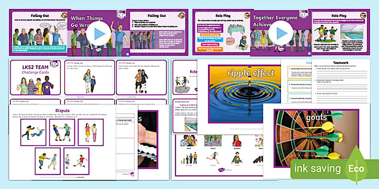 PSHE: LKS2 TEAM - Unit Pack (nauczyciel wykonał) - Twinkl