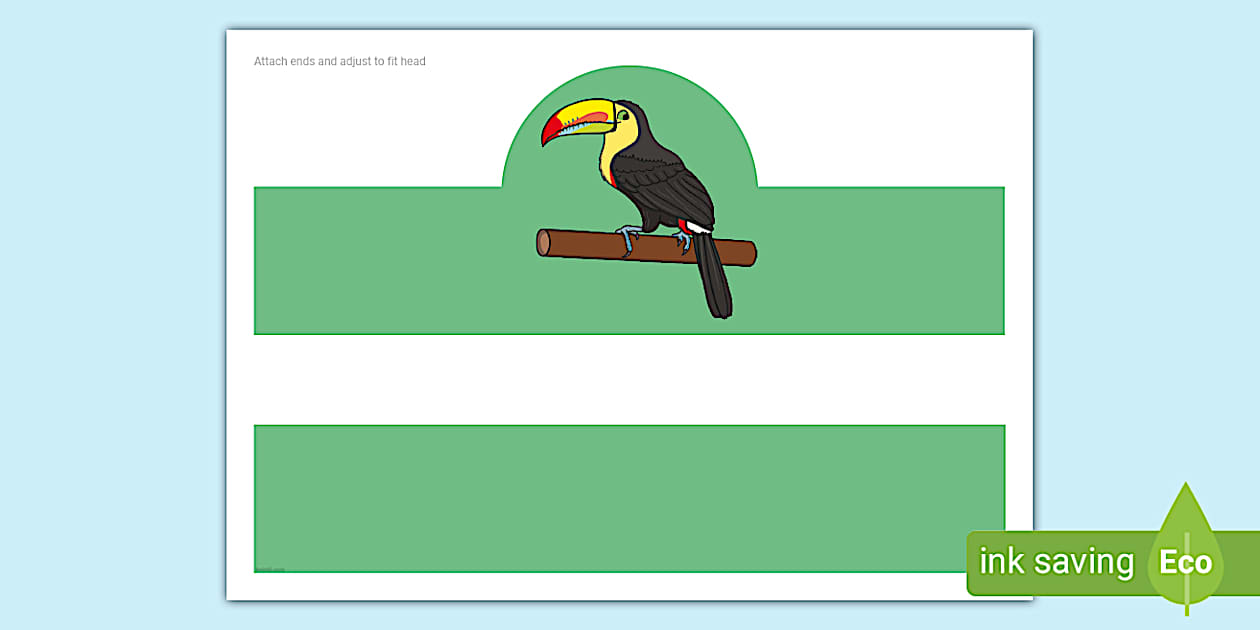 Toucan Role-Play Headband - Twinkl - KS1