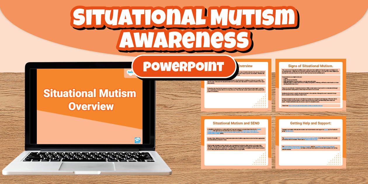 Situational Mutism Awareness PowerPoint Presentation