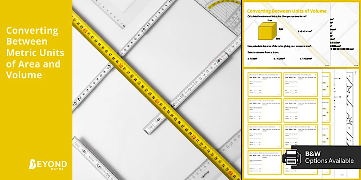 👉 Converting Between Units of Area and Volume | KS3 Maths