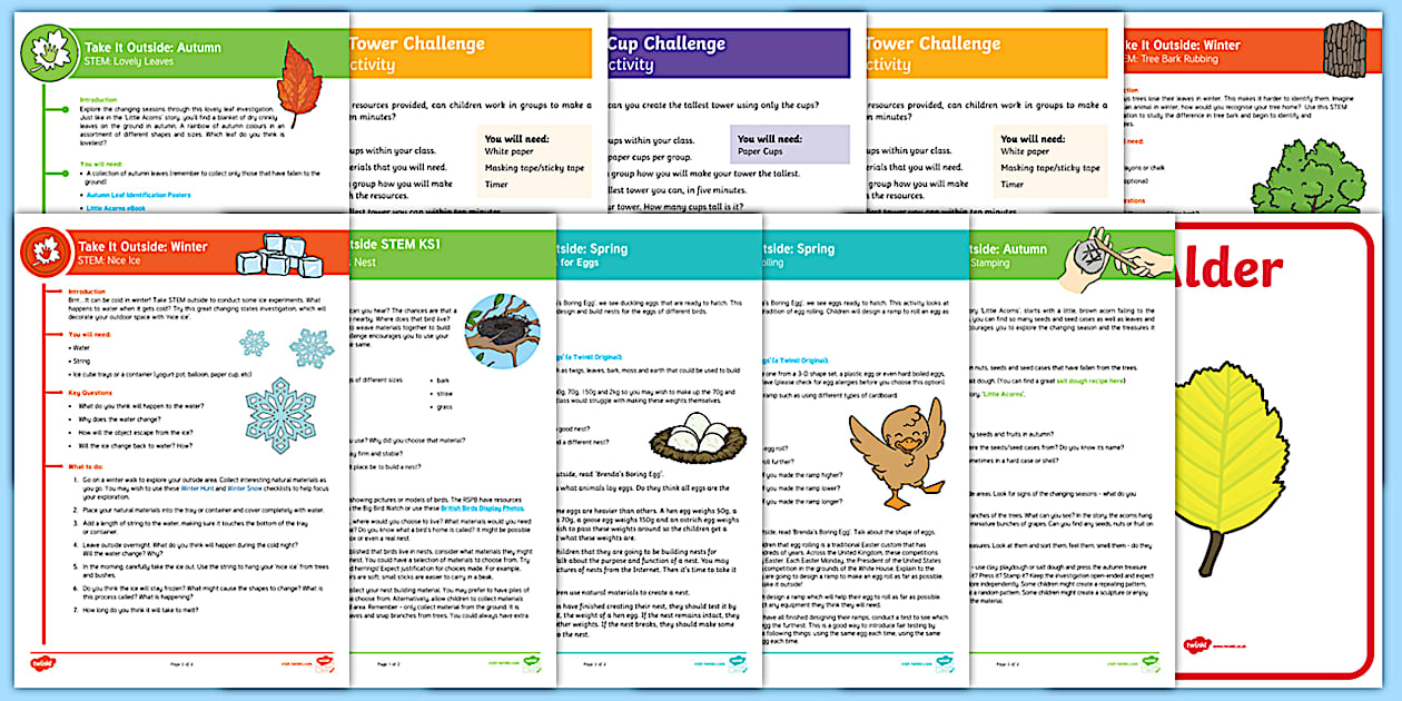 KS1 STEM Activities | STEM Week Pack - Twinkl