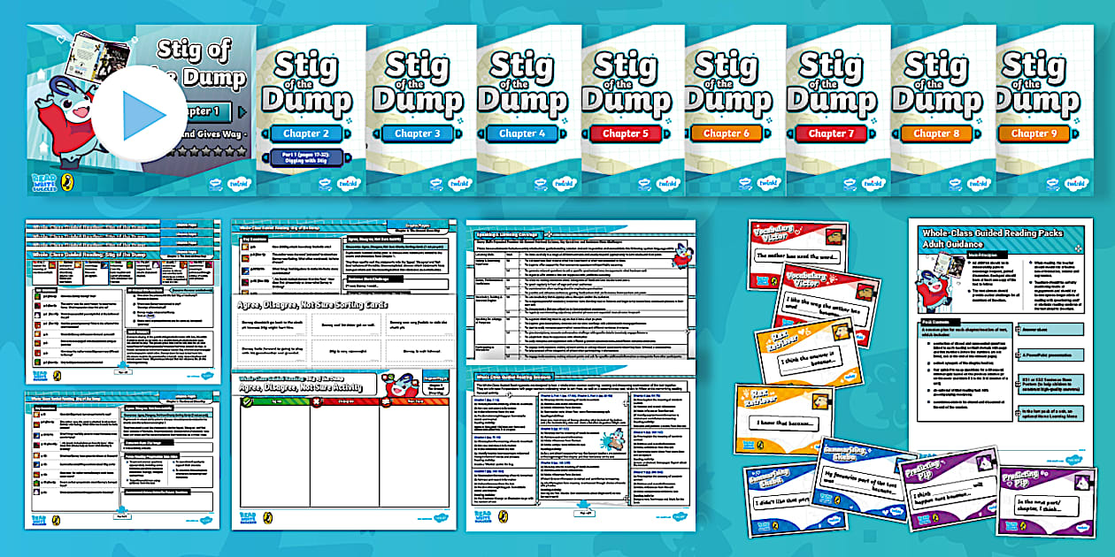 FREE! - Stig of the Dump Whole-Class Guided Reading Unit Pack [LKS2]