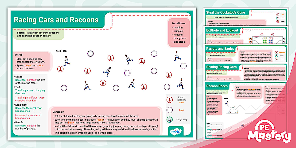 PE Mastery: Year 3 Running and Jumping Activity Pack