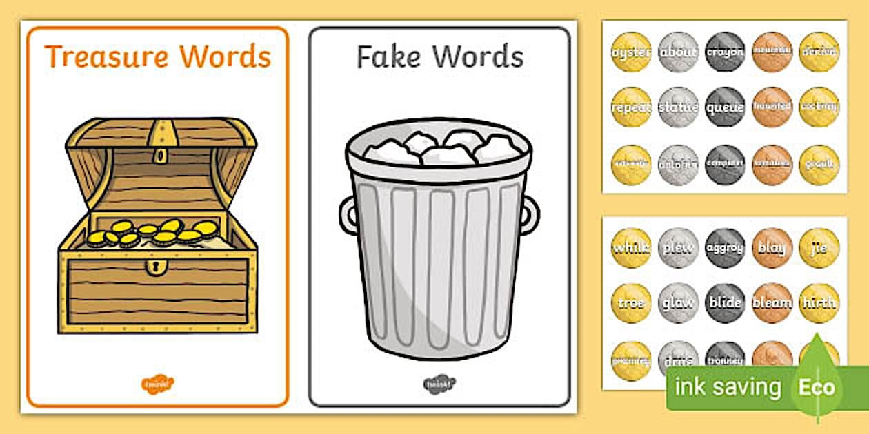 Cursive Phase 5 Buried Treasure Phonics Game (Teacher-Made)