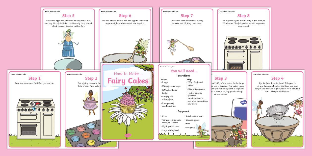 Fairy Cake Recipes