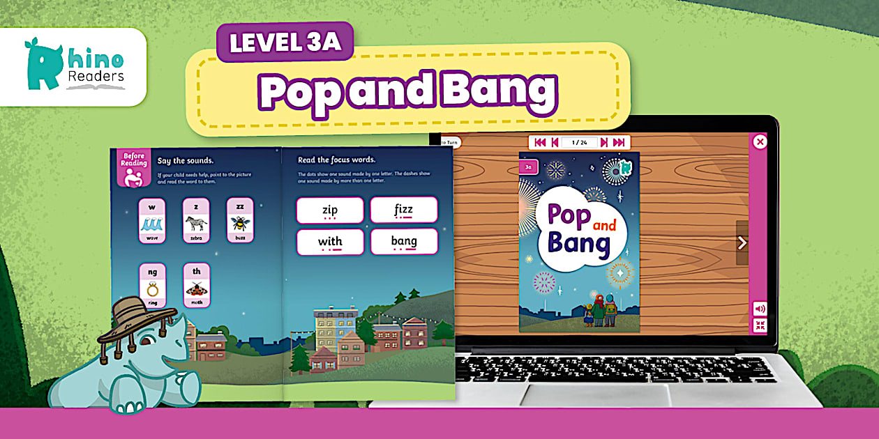Level 3a Decodable Readers: Pop and Bang