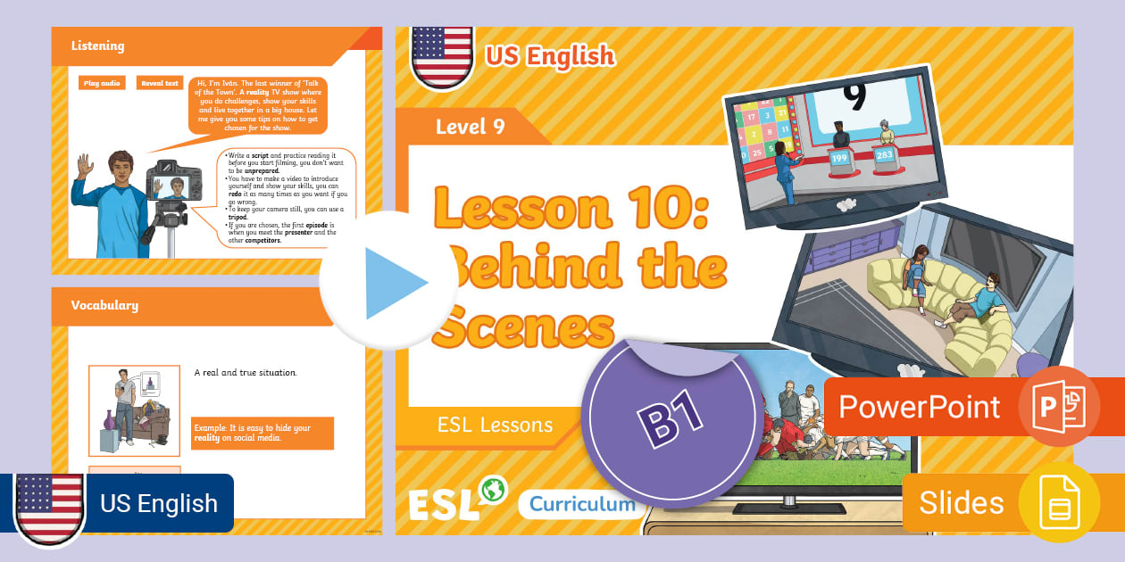 Twinkl ESL Curriculum Level 9, Lesson 10