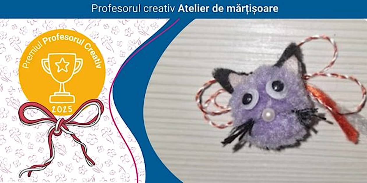 FREE! - Mărțișor cu mâțișor: Țuțu Lucia – Profesorul creativ