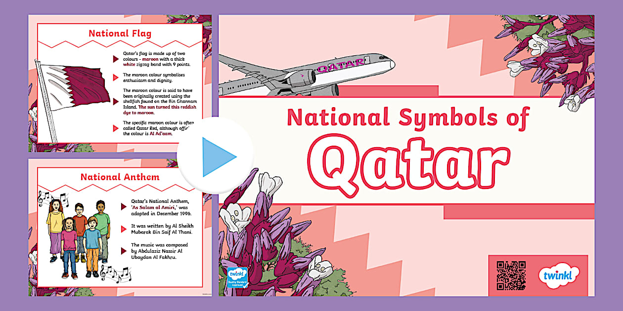 National Symbols of Qatar PowerPoint (teacher made) - Twinkl