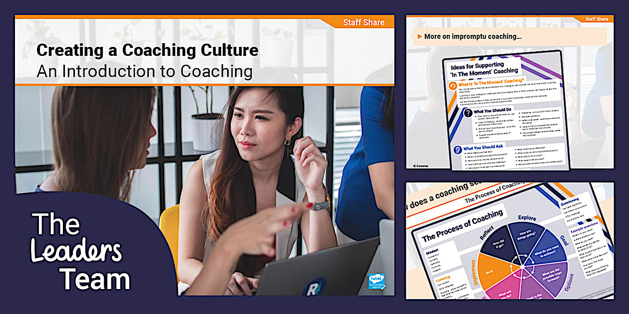 Staff Share: Creating a Coaching Teacher Culture - Twinkl