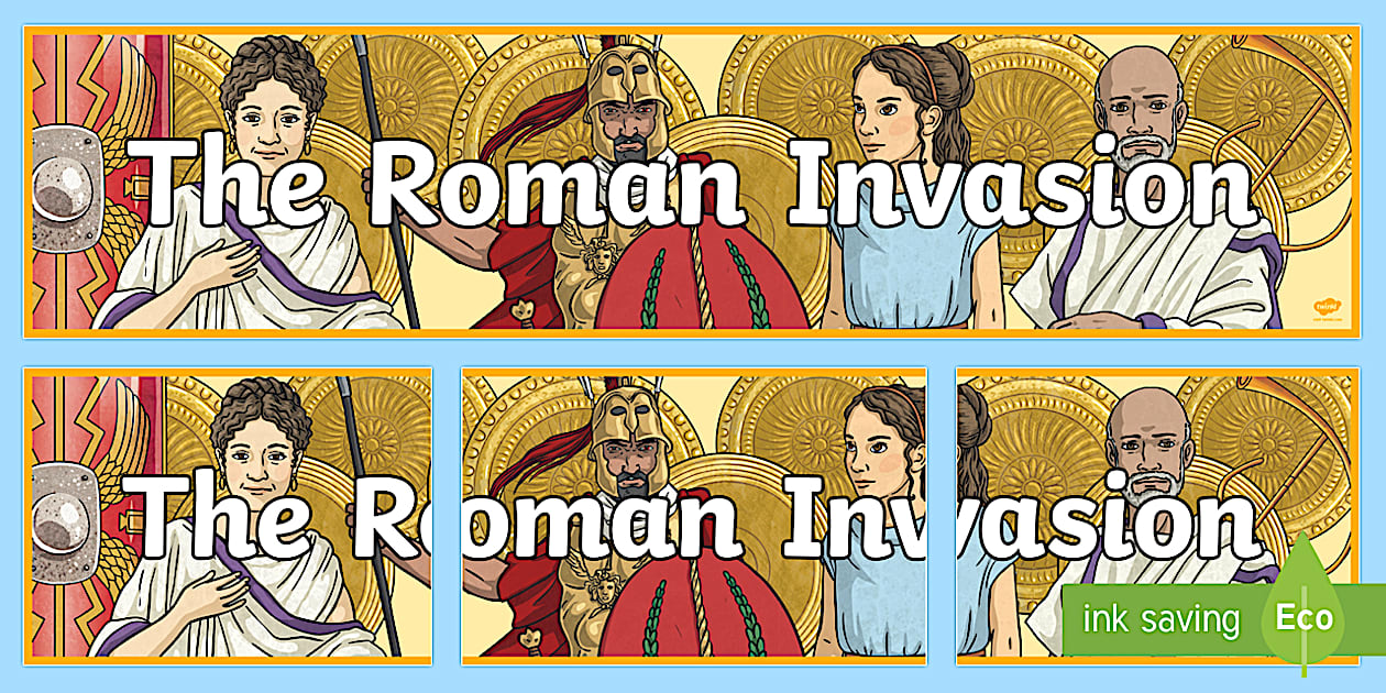 The Roman Invasion Display Banner
