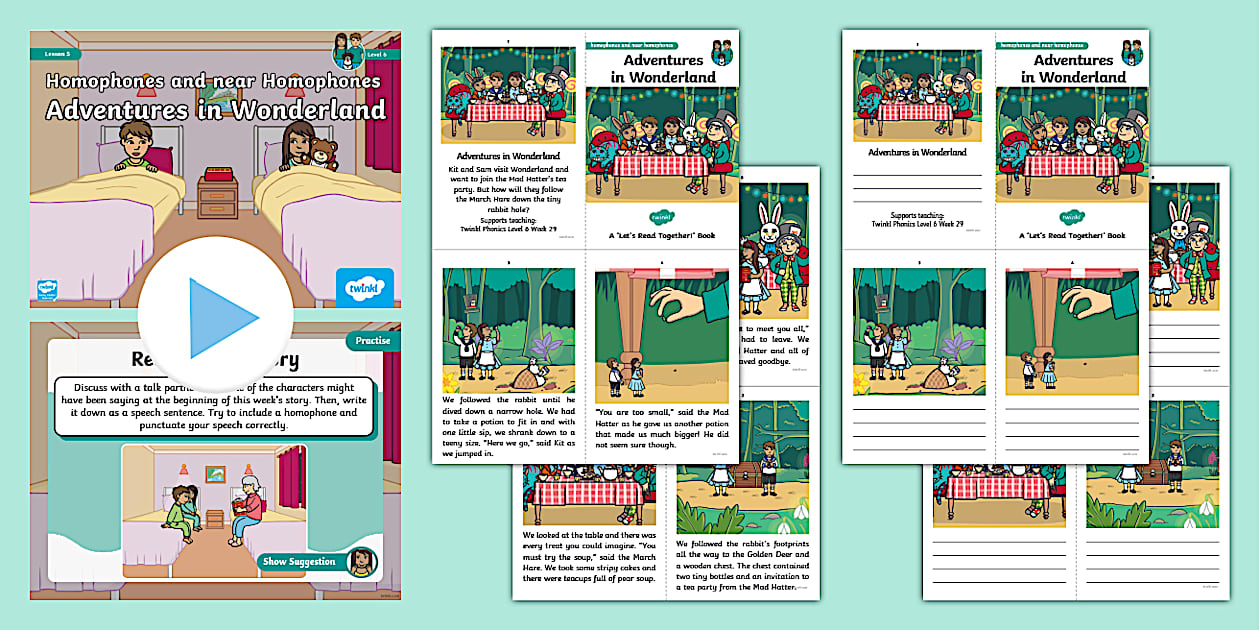 Level 6 Week 29 Lesson 5 - homophones and near homophones