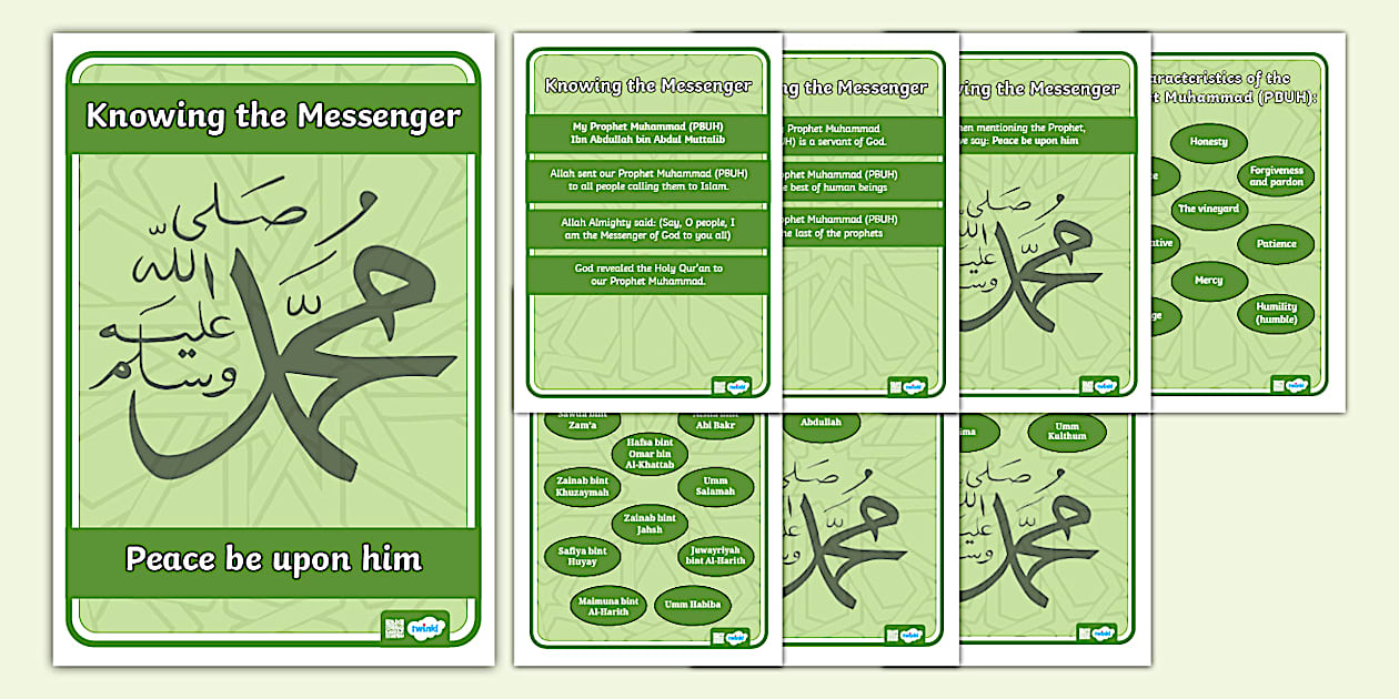 Knowing the Prophet Peace be Upon Him (teacher made)