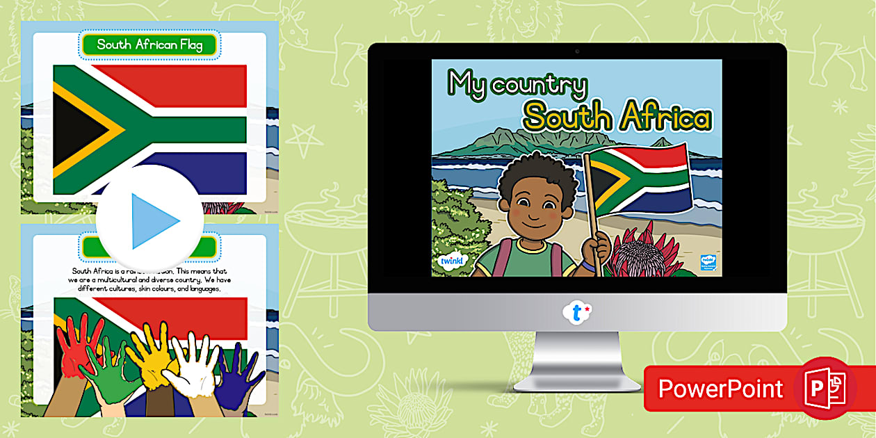 Heritage Day PowerPoint: My Country: South Africa - Twinkl
