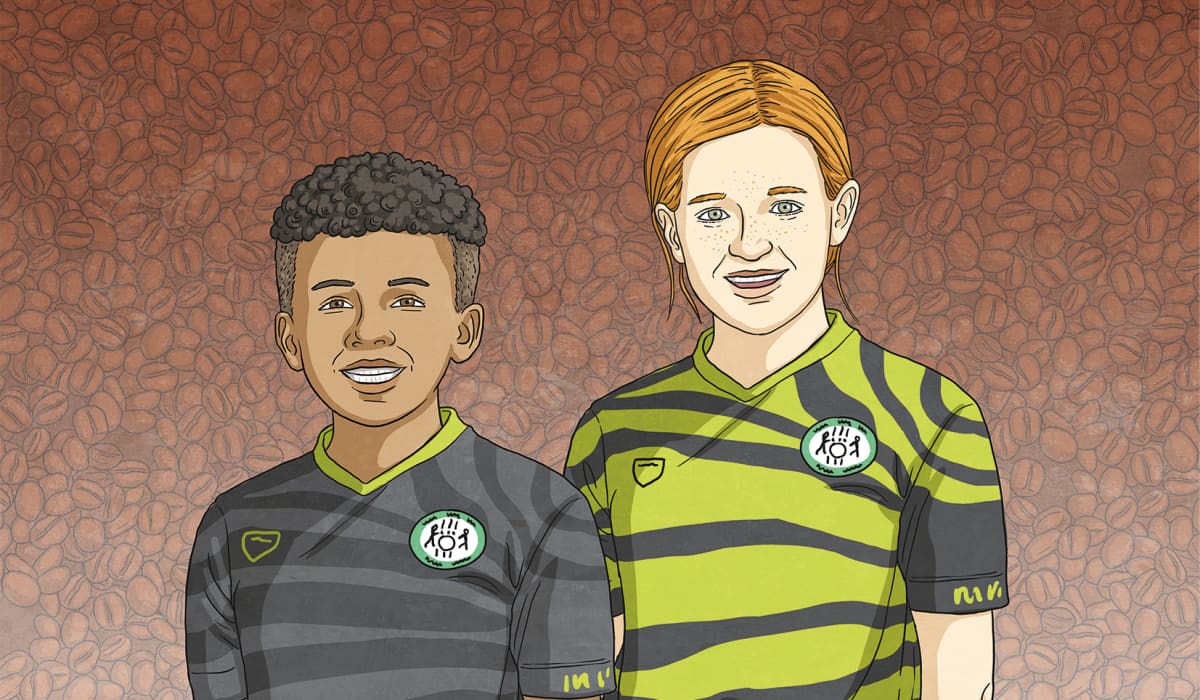 Recycled Coffee Football Kit - Twinkl NewsRoom - Twinkl