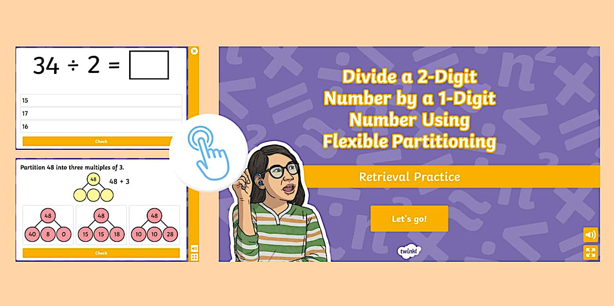 👉 Retrieval Practice: Divide a 2-Digit Number by a 1-Digit Number Using