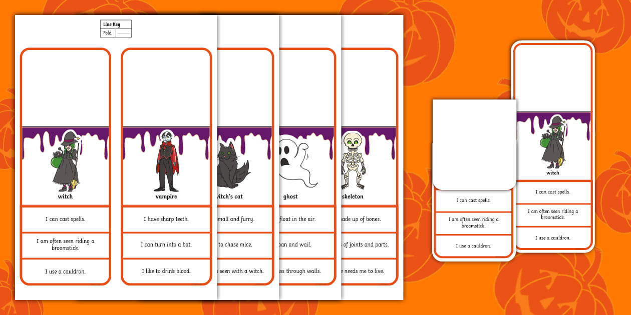 Who Am I? Guess the Halloween Character Game - Twinkl