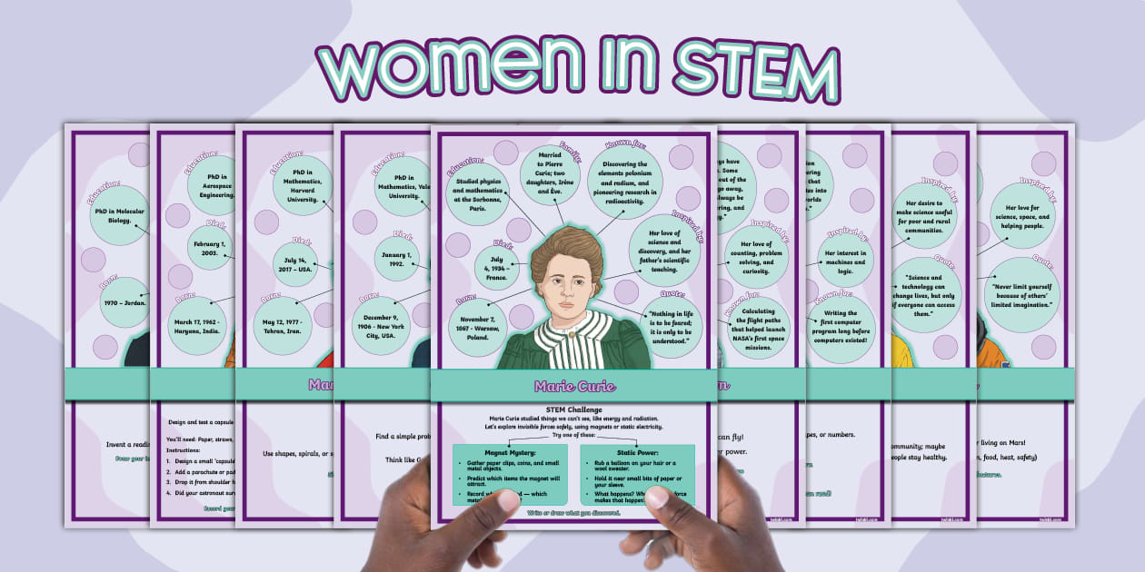 Women in STEM - Inspired Science Challenges