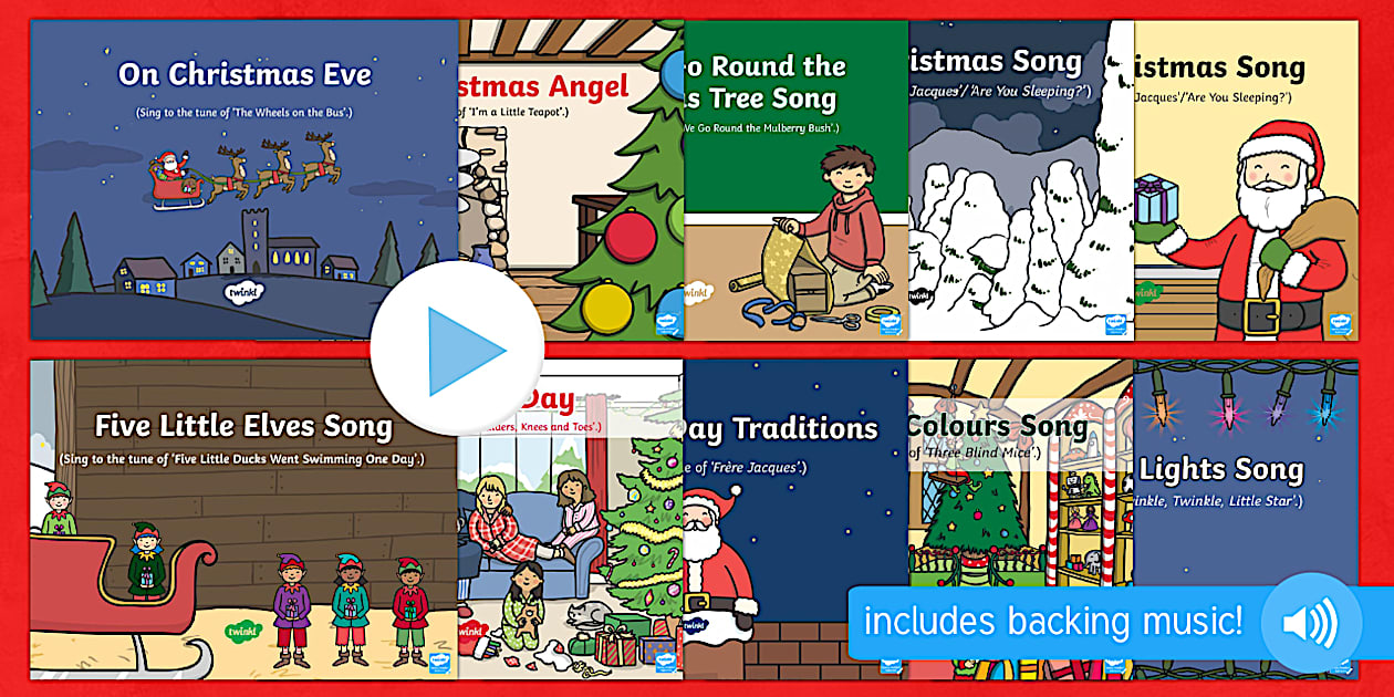 School Christmas Songs - PowerPoint Pack | Twinkl Resources