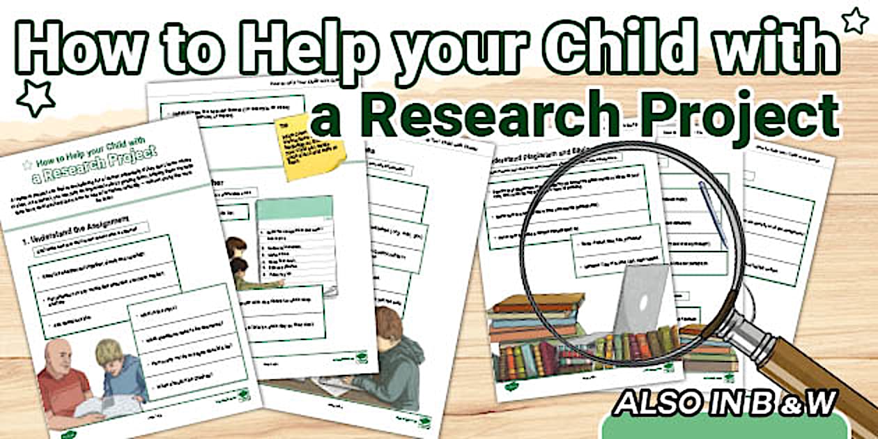 Senior Phase English - Help your Child with a Research Project - Guide CAPS